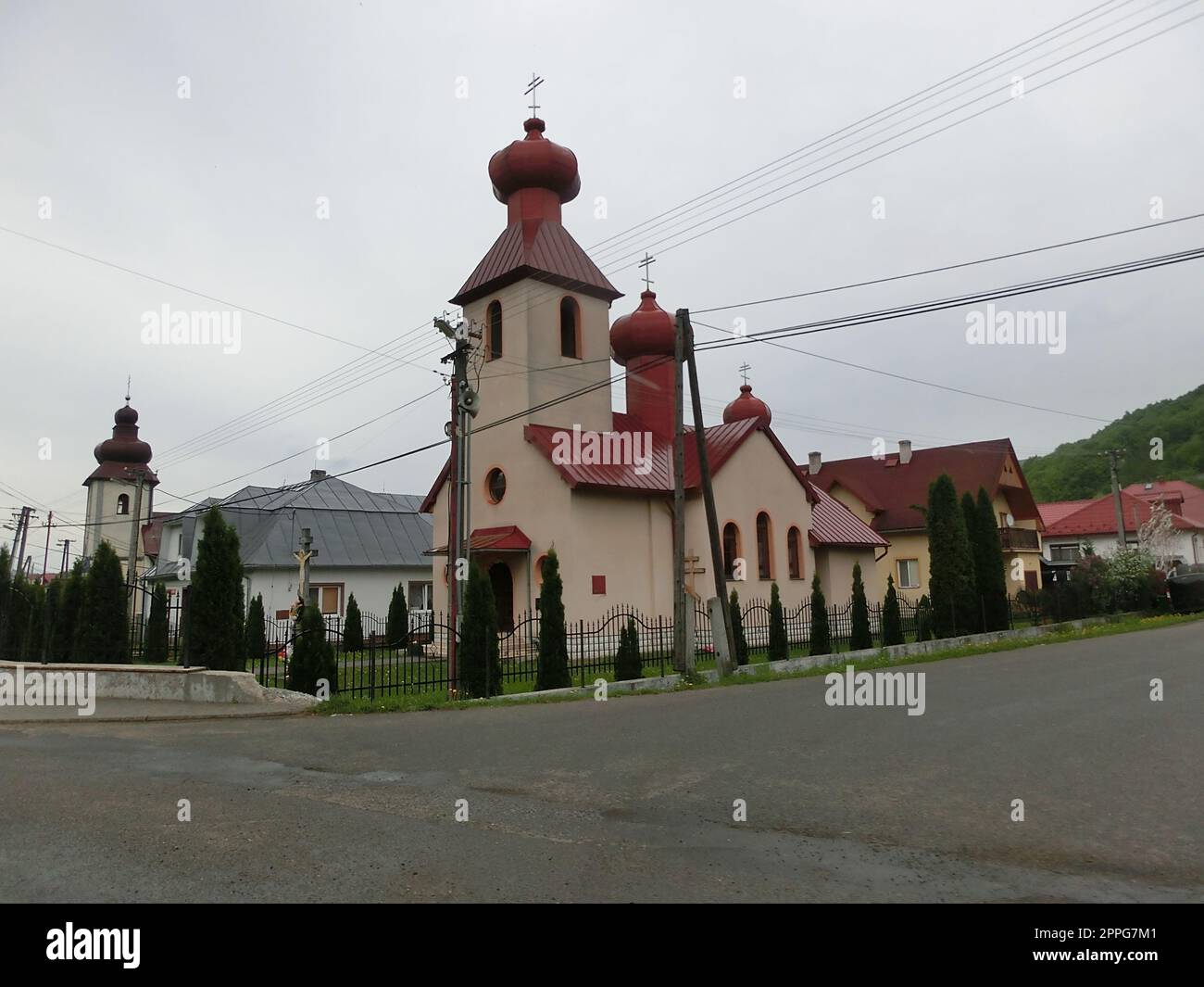 Ukraine village church hi-res stock photography and images - Alamy