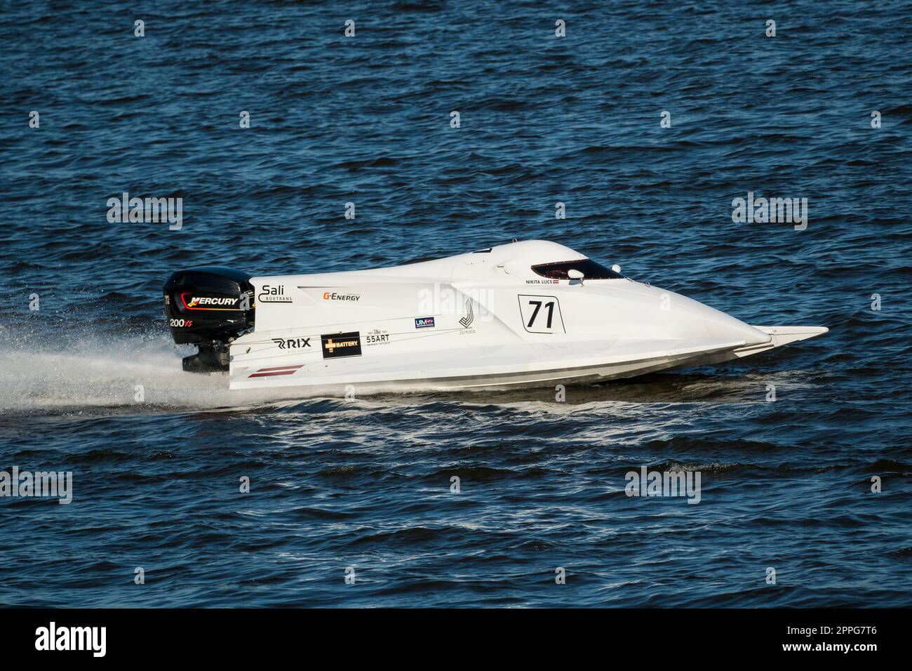 Powerboats racing at UIM F2 World Championship Stock Photo - Alamy