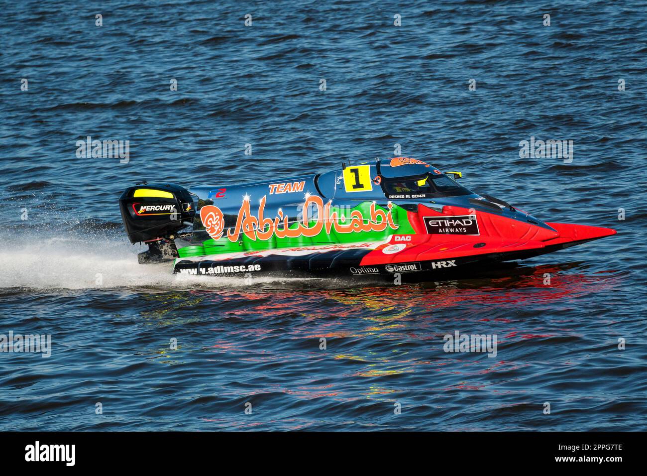 Powerboats racing at UIM F2 World Championship Stock Photo - Alamy