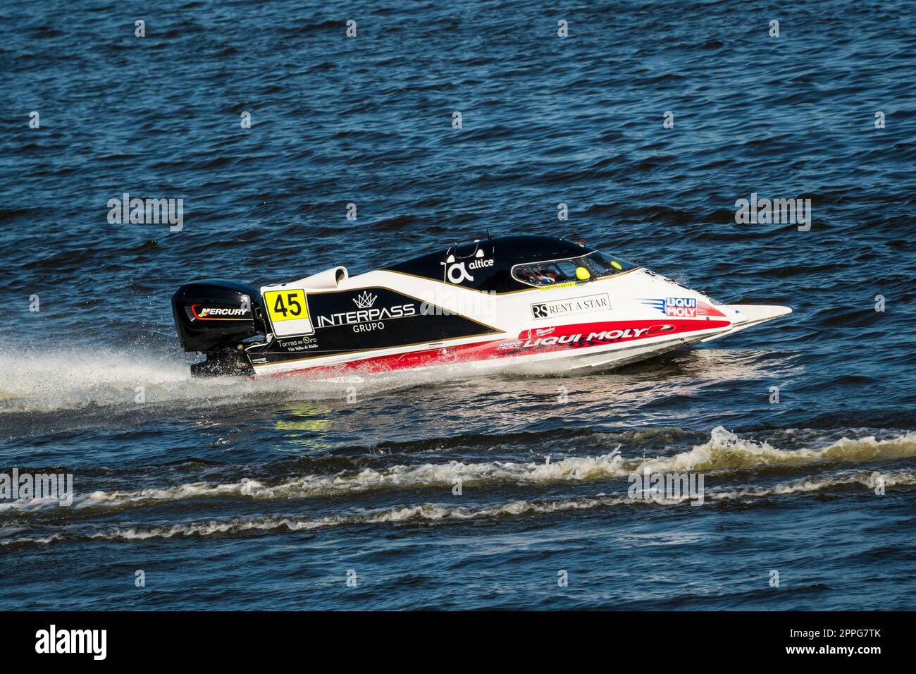 Powerboats racing at UIM F2 World Championship Stock Photo - Alamy