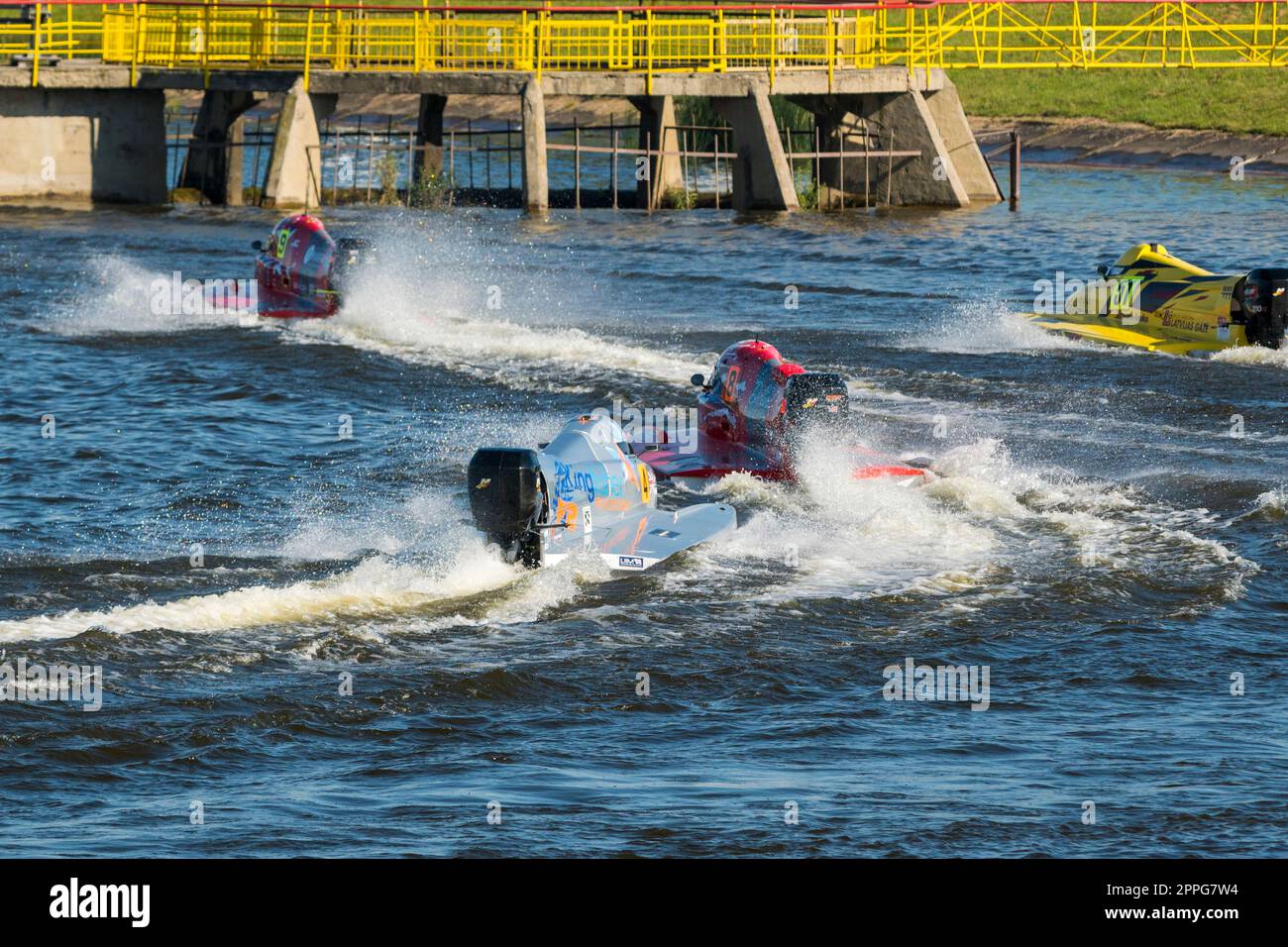 Powerboats racing at UIM F2 World Championship Stock Photo - Alamy