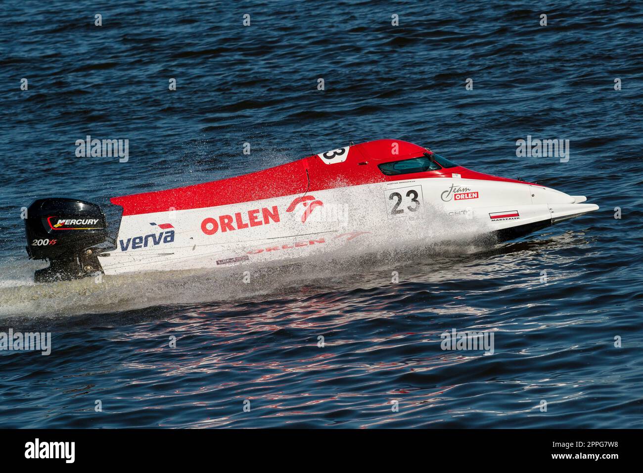 Powerboats racing at UIM F2 World Championship Stock Photo - Alamy