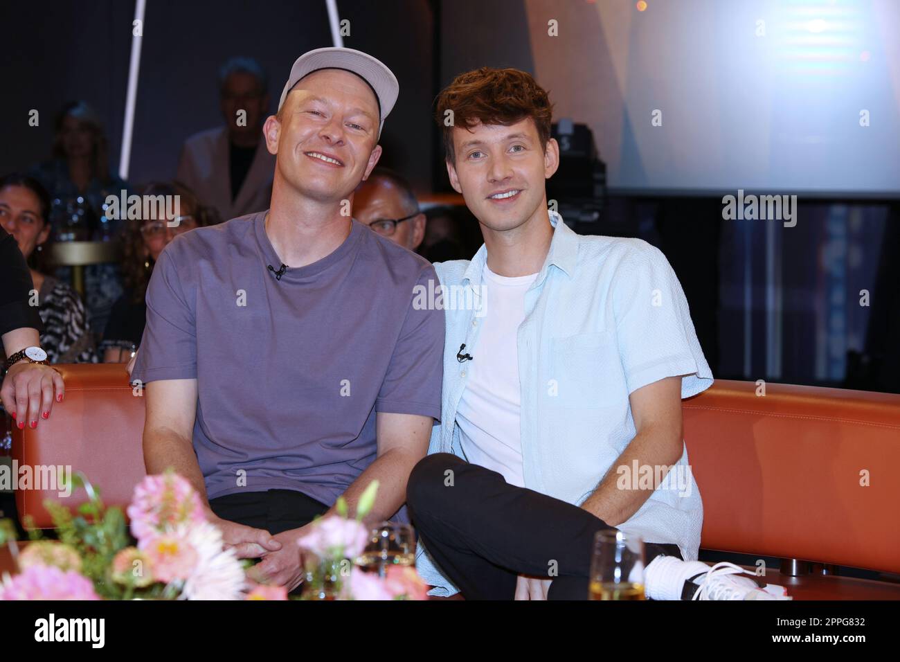 Florian Sump,Lukas Nimscheck (Deine Freunde),NDR talk show from Studio ...