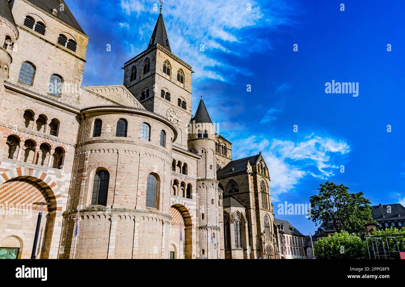 The High Cathedral of Saint Peter in Trier, Germany Stock Photo - Alamy