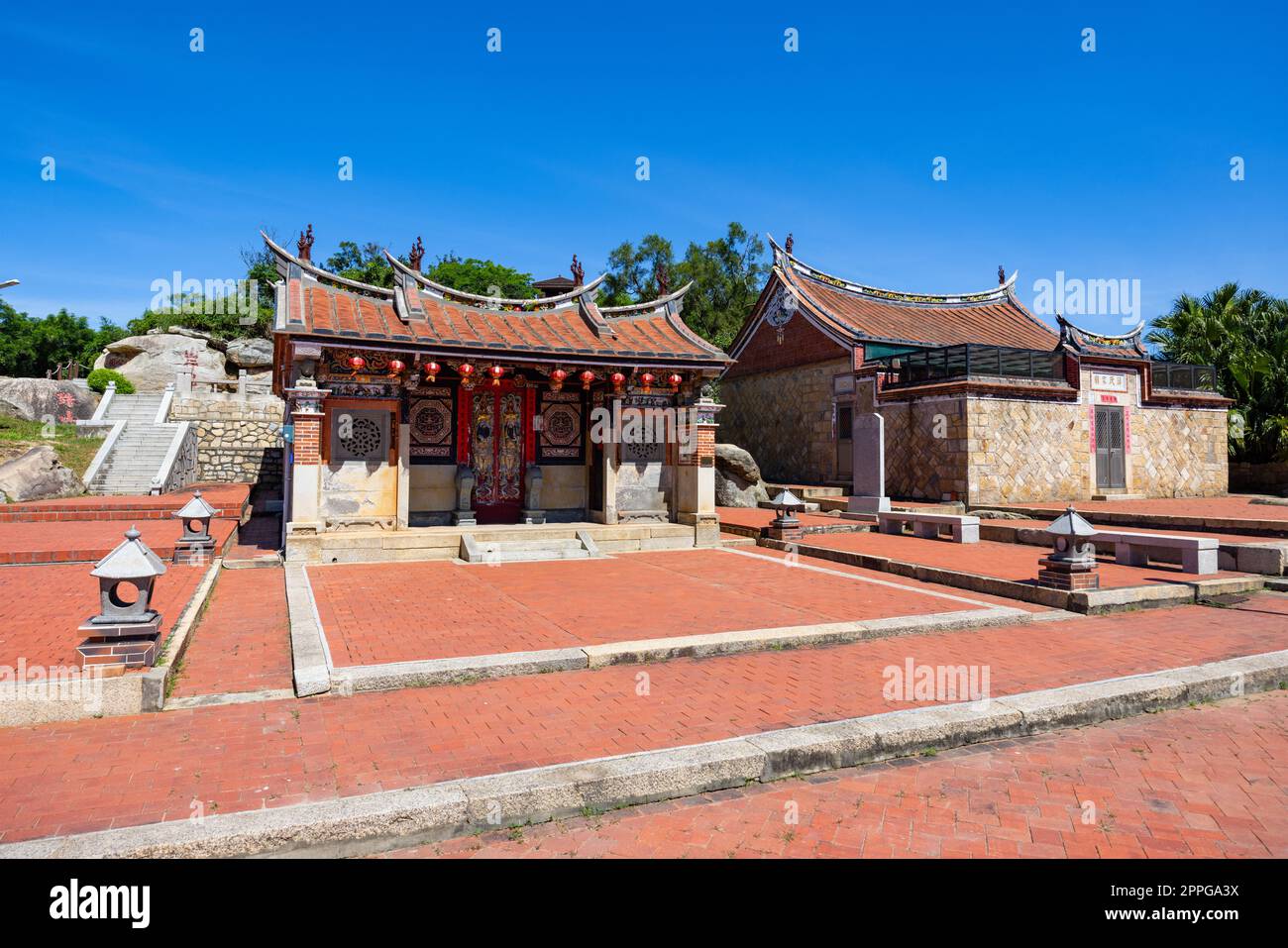 Taiwan Kinmen Traditional old Zhu Shan Village Stock Photo - Alamy