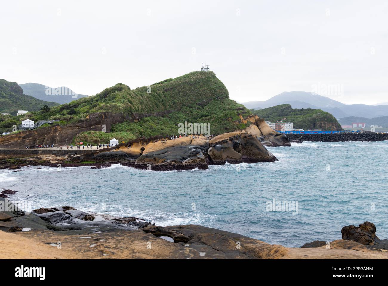 Natural landscape in Yehliu Geopark, taipei, Taiwan Stock Photo - Alamy