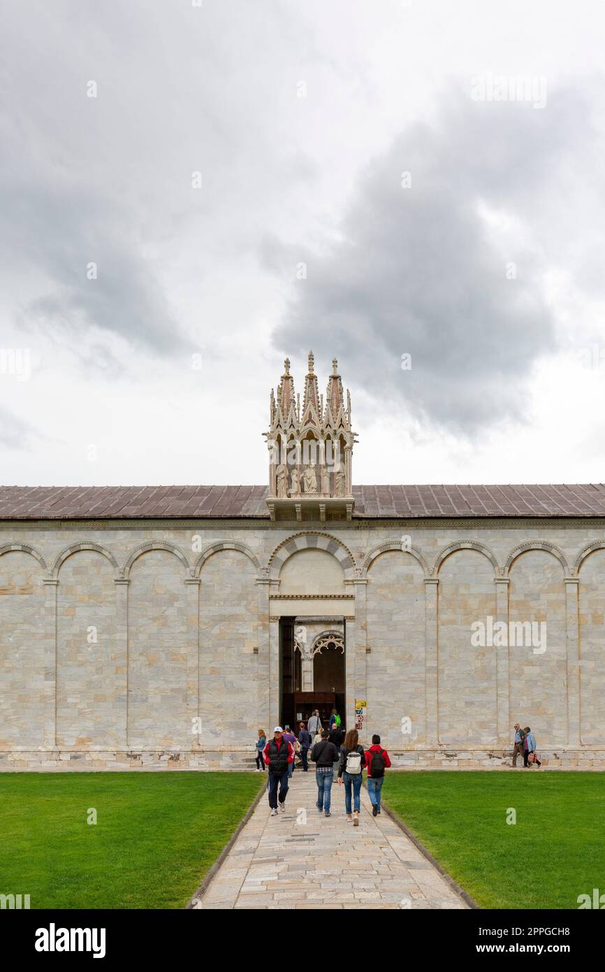 Camposanto Monumentale di Pisa, monumental medieval cemetery, Pisa ...