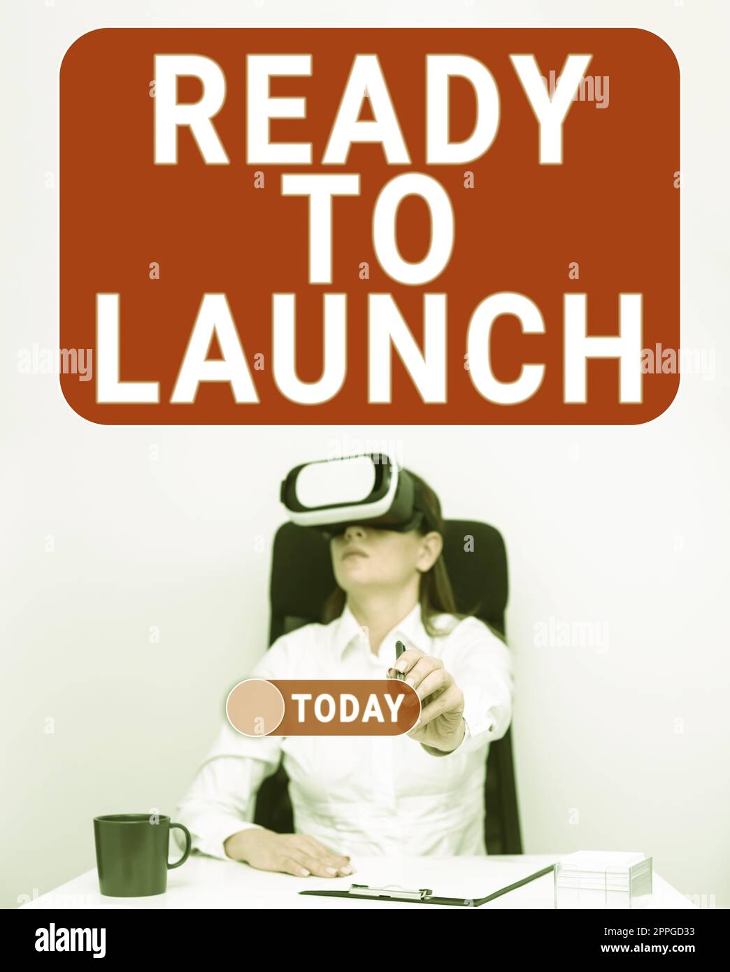 Text showing inspiration Ready To Launch. Business showcase an event to ...