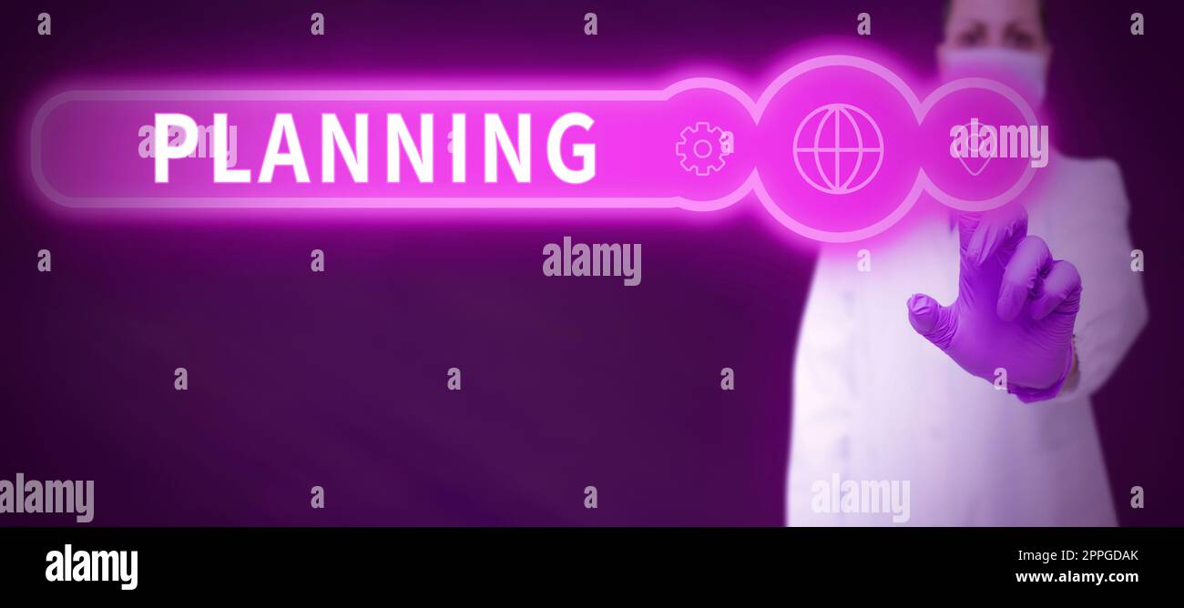 Inspiration showing sign Planning. Concept meaning process of thinking ...