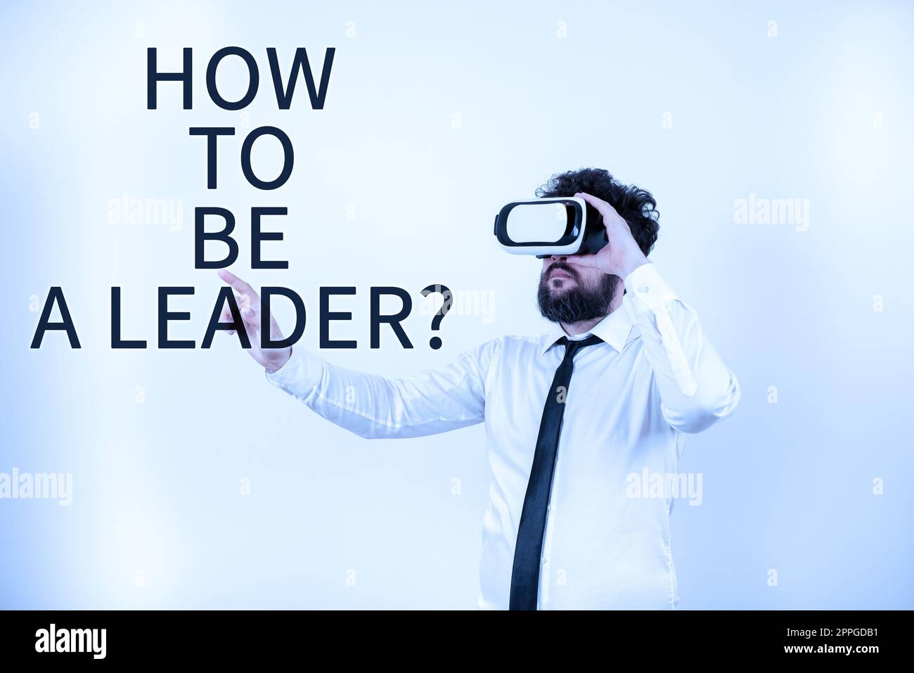Text sign showing How To Be A Leader. Business idea Learning successful ...