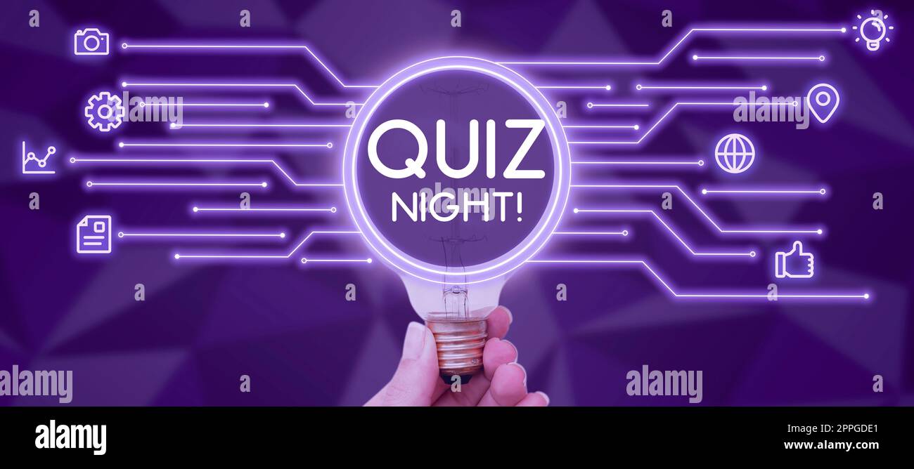 Quiz night hi-res stock photography and images - Alamy