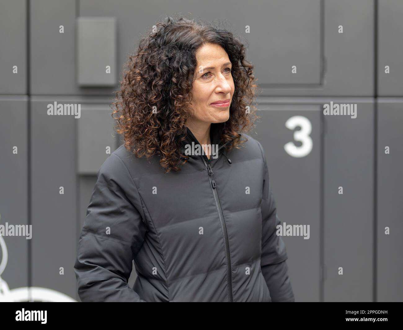 Mobility Senator Bettina Jarasch (BÃ¼ndnis 90/Die GrÃ¼nen) at the ...