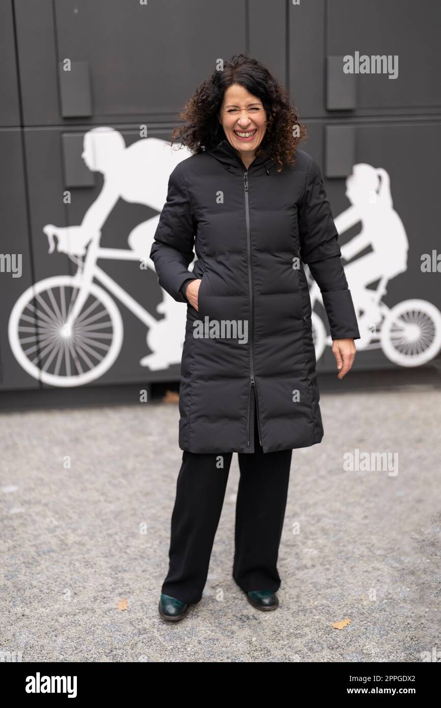 Mobility Senator Bettina Jarasch (BÃ¼ndnis 90/Die GrÃ¼nen) at the ...