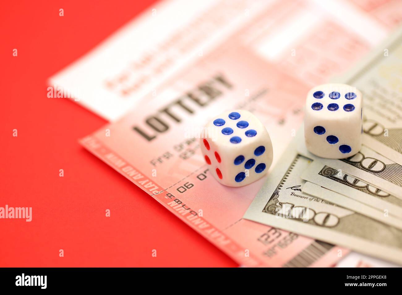 Pink dice hi-res stock photography and images - Alamy