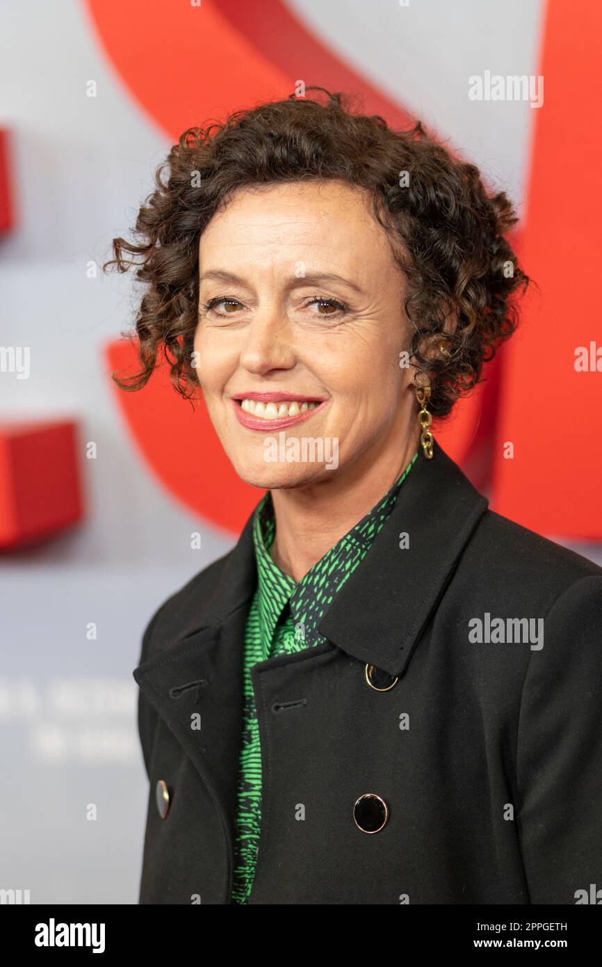 Maria Schrader at the German premiere in the presence of Emmy award ...