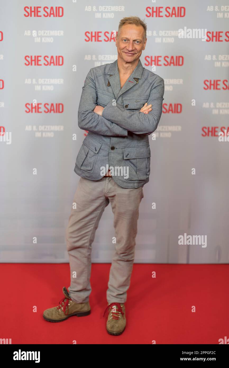 Victor Schefe at the German premiere in the presence of Emmy award ...