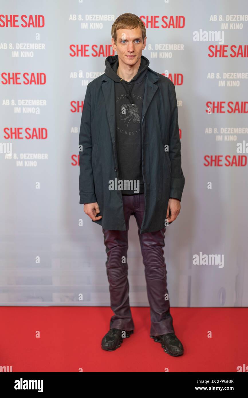 Paul Boche at the German premiere in the presence of Emmy award-winning ...