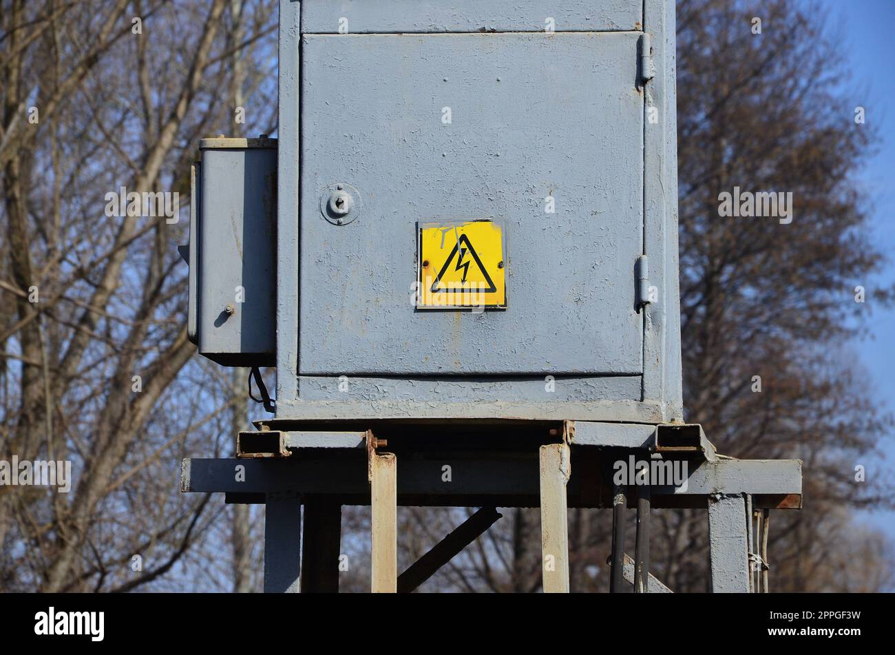 A small substation for the supply of electricity Stock Photo - Alamy