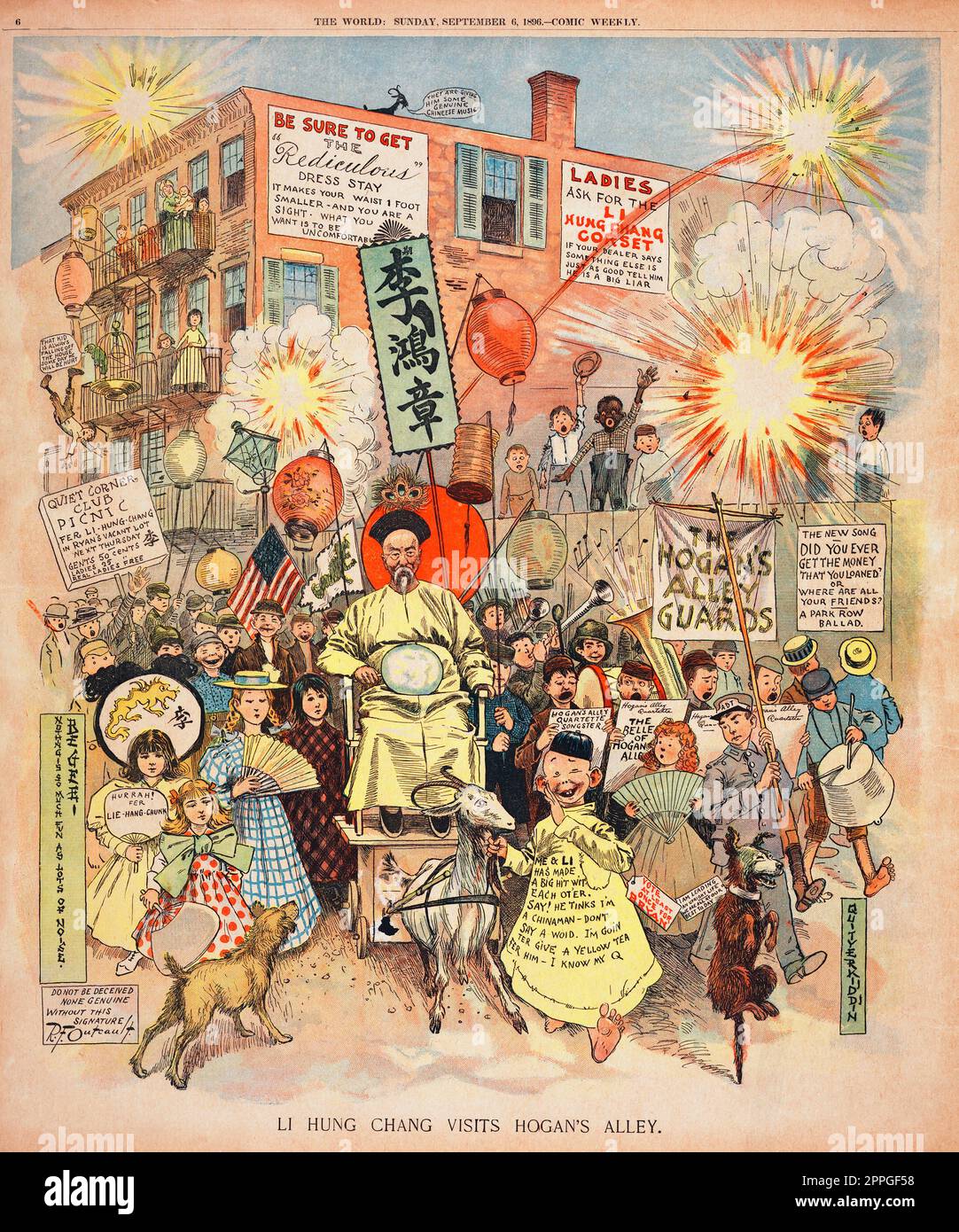 Imperialism cartoon hi-res stock photography and images - Alamy