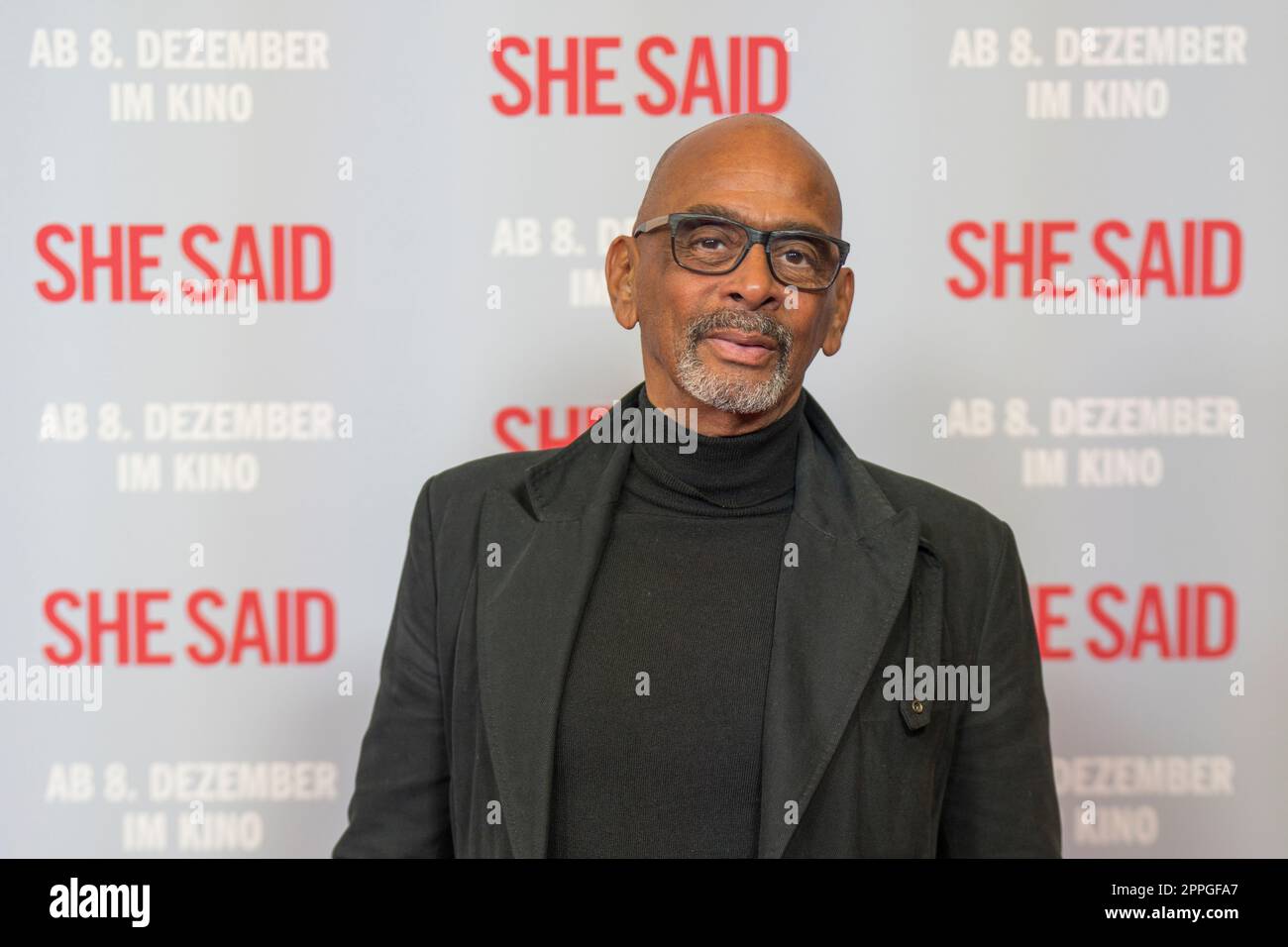 Pierre Sanoussi-Bliss at the German premiere in the presence of Emmy ...