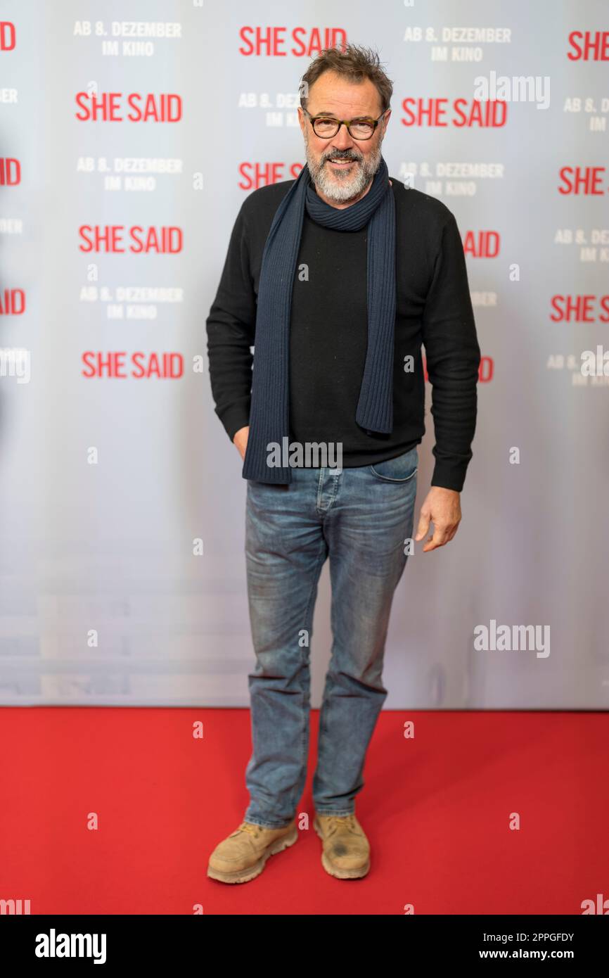 Sebastian Koch at the German premiere in the presence of Emmy award ...