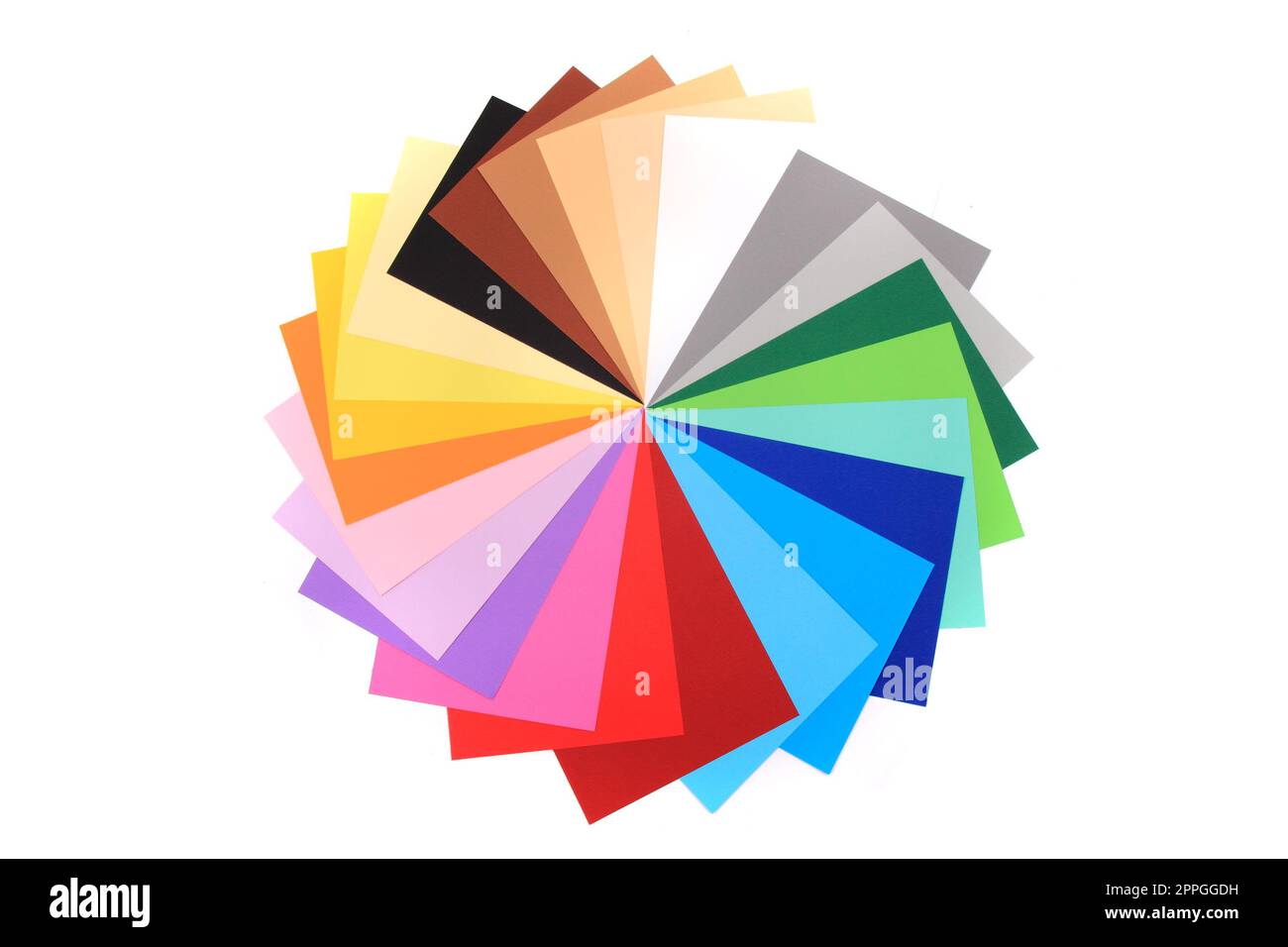 color papers as very nice and easy background Stock Photo - Alamy