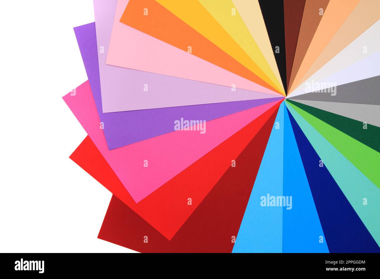 color papers as very nice and easy background Stock Photo - Alamy
