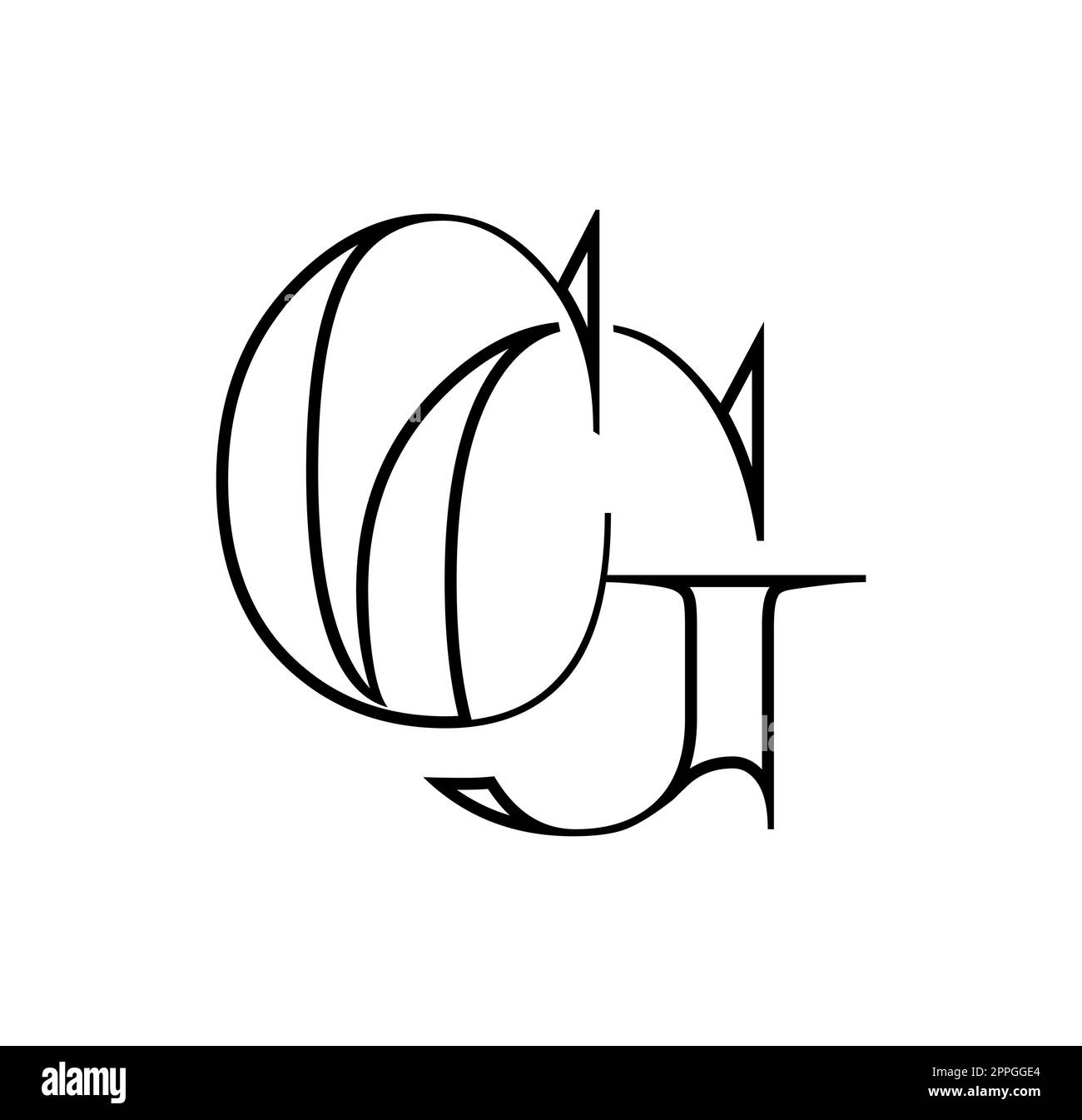 Cg clean logo Black and White Stock Photos & Images - Alamy