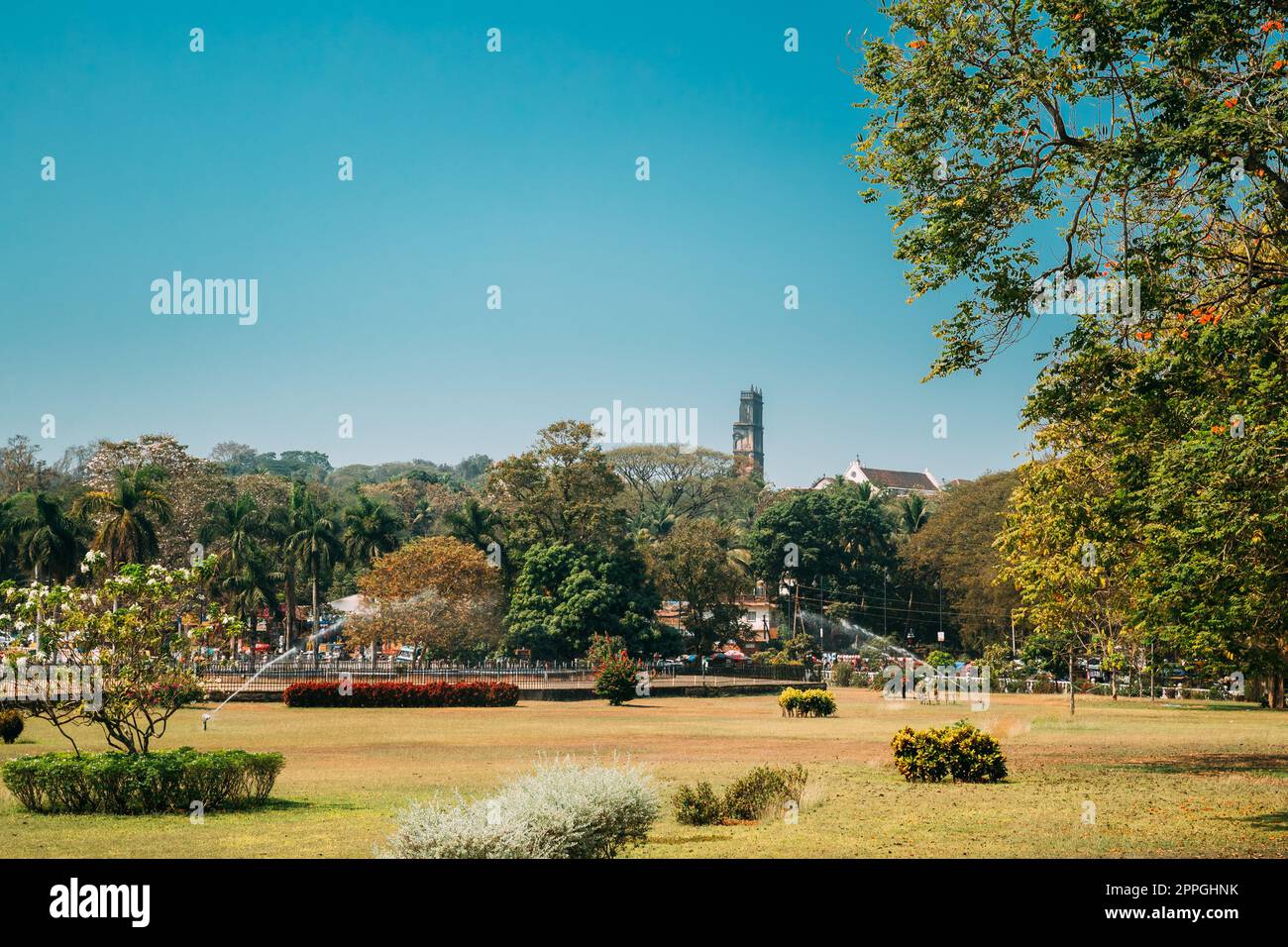 Church Of St. Augustine In Ruined Church Complex. Church Was Completed ...