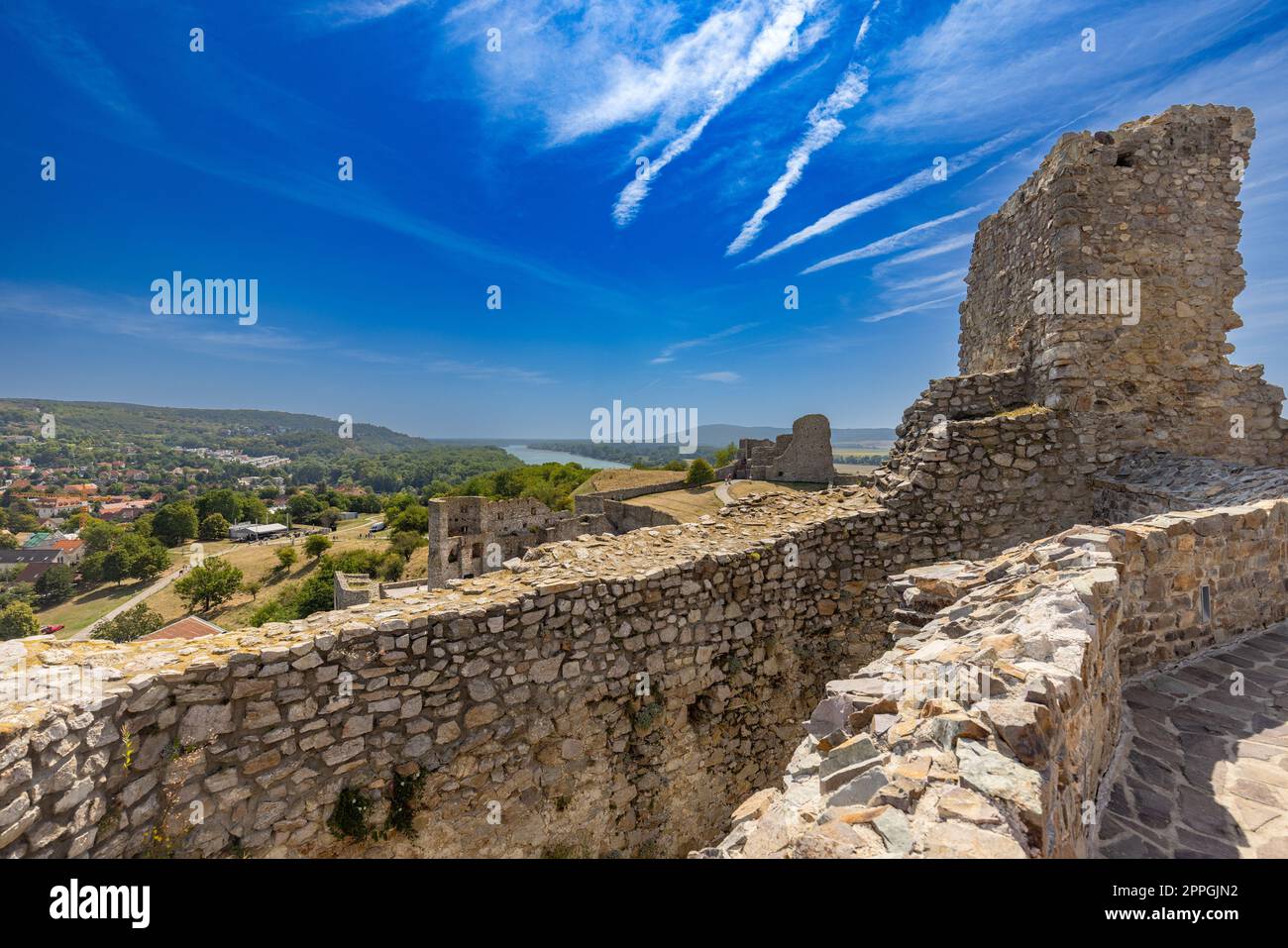 Devin castle ruins hi-res stock photography and images - Alamy