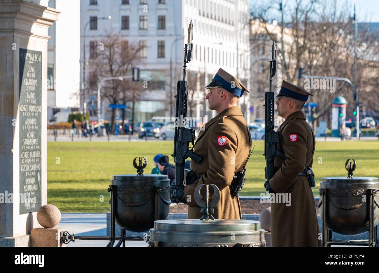 Tomb of the Unknown Soldier Guards Stock Photo - Alamy