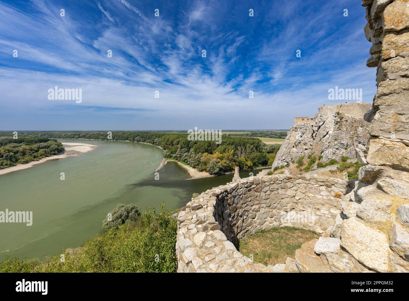 Devin castle ruins hi-res stock photography and images - Alamy
