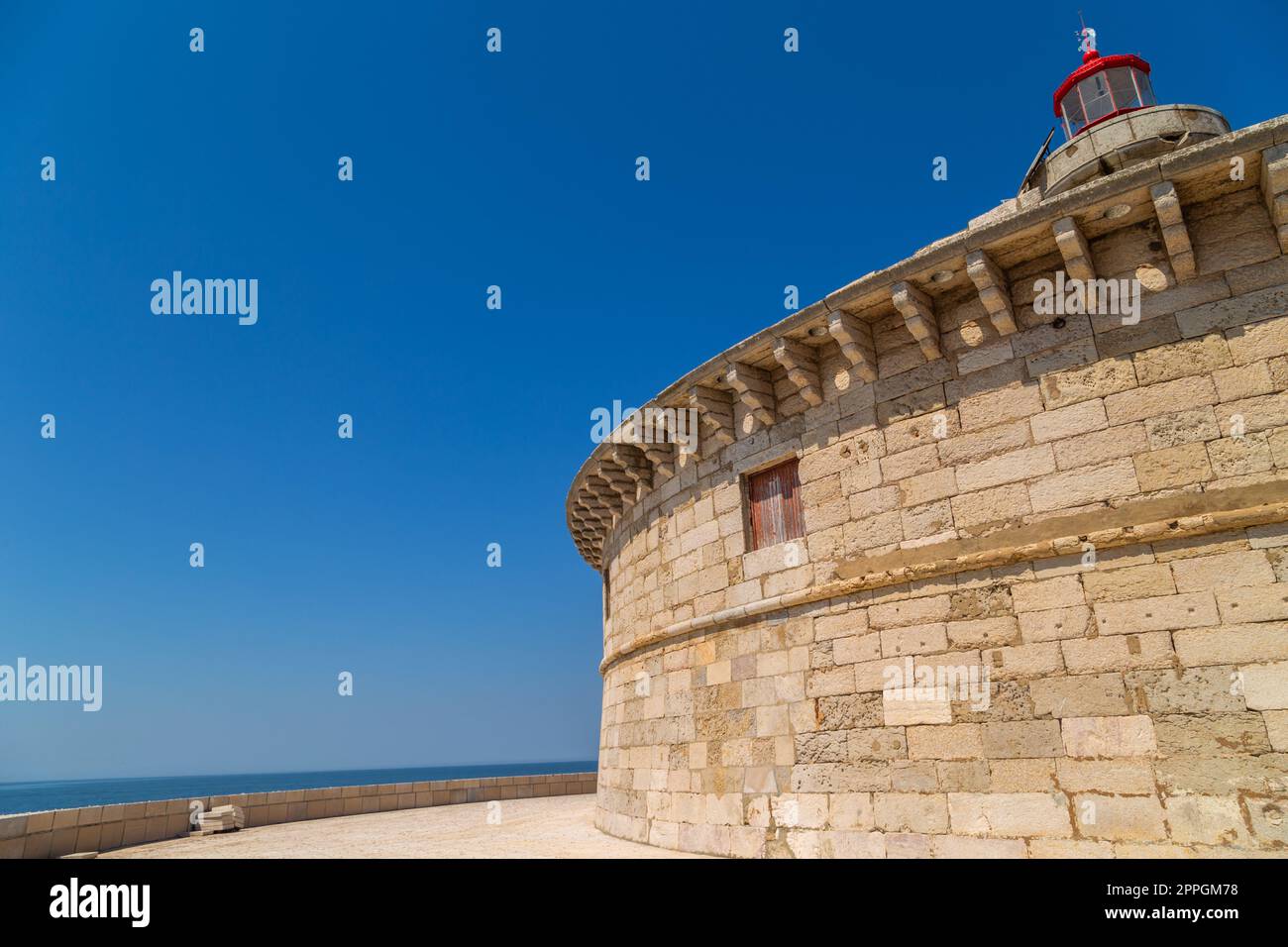 the Bugio Lighthouse in Lisbon Stock Photo - Alamy