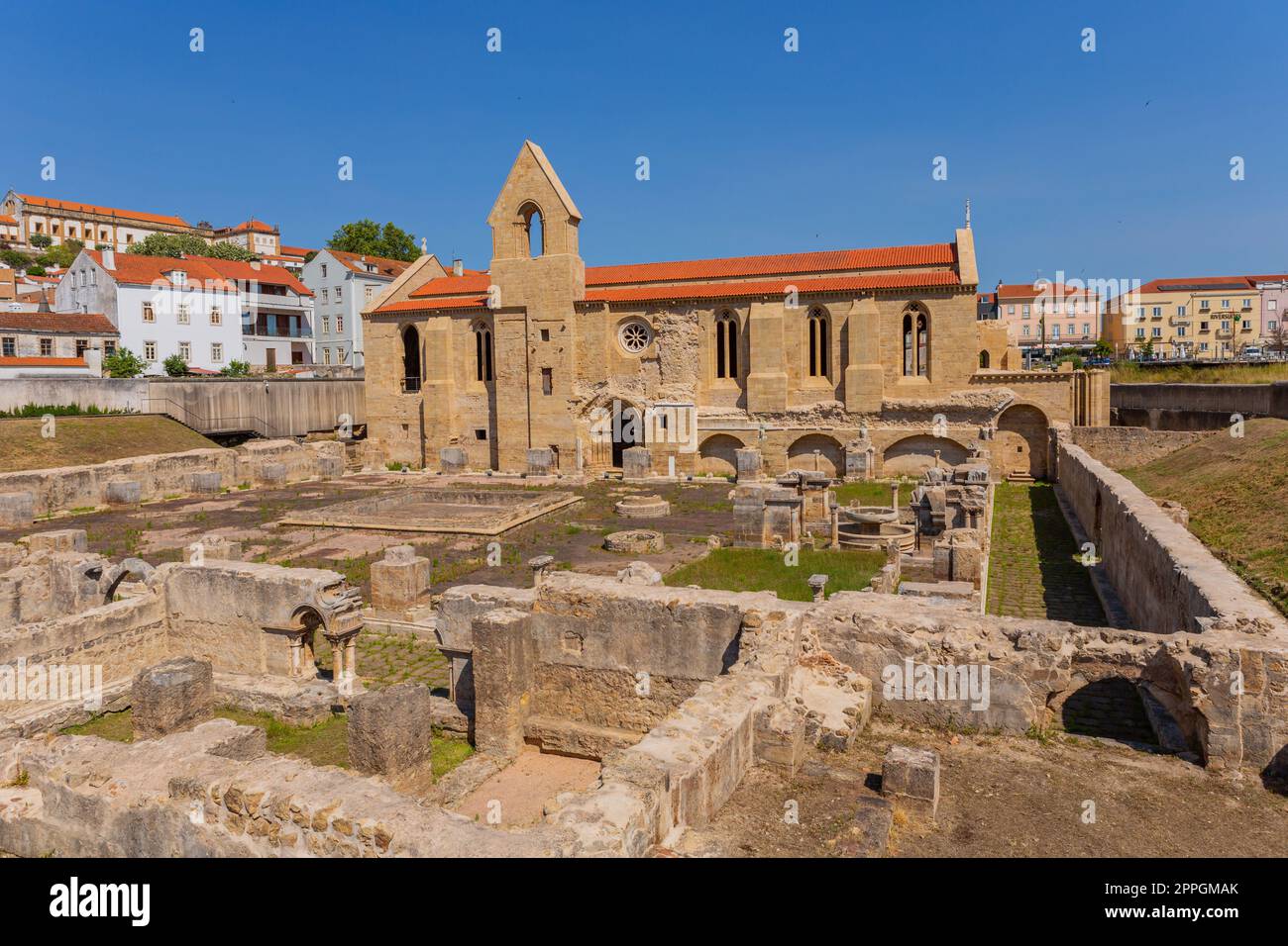 Monastery of Santa Clara a Velha Stock Photo - Alamy
