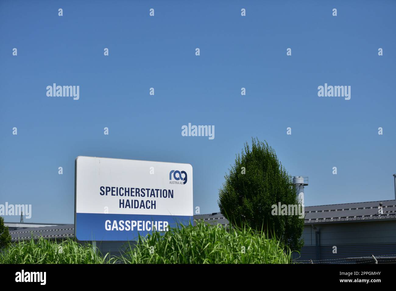 Haidach gas storage facility in StraÃŸwalchen (Salzburg, Austria Stock ...