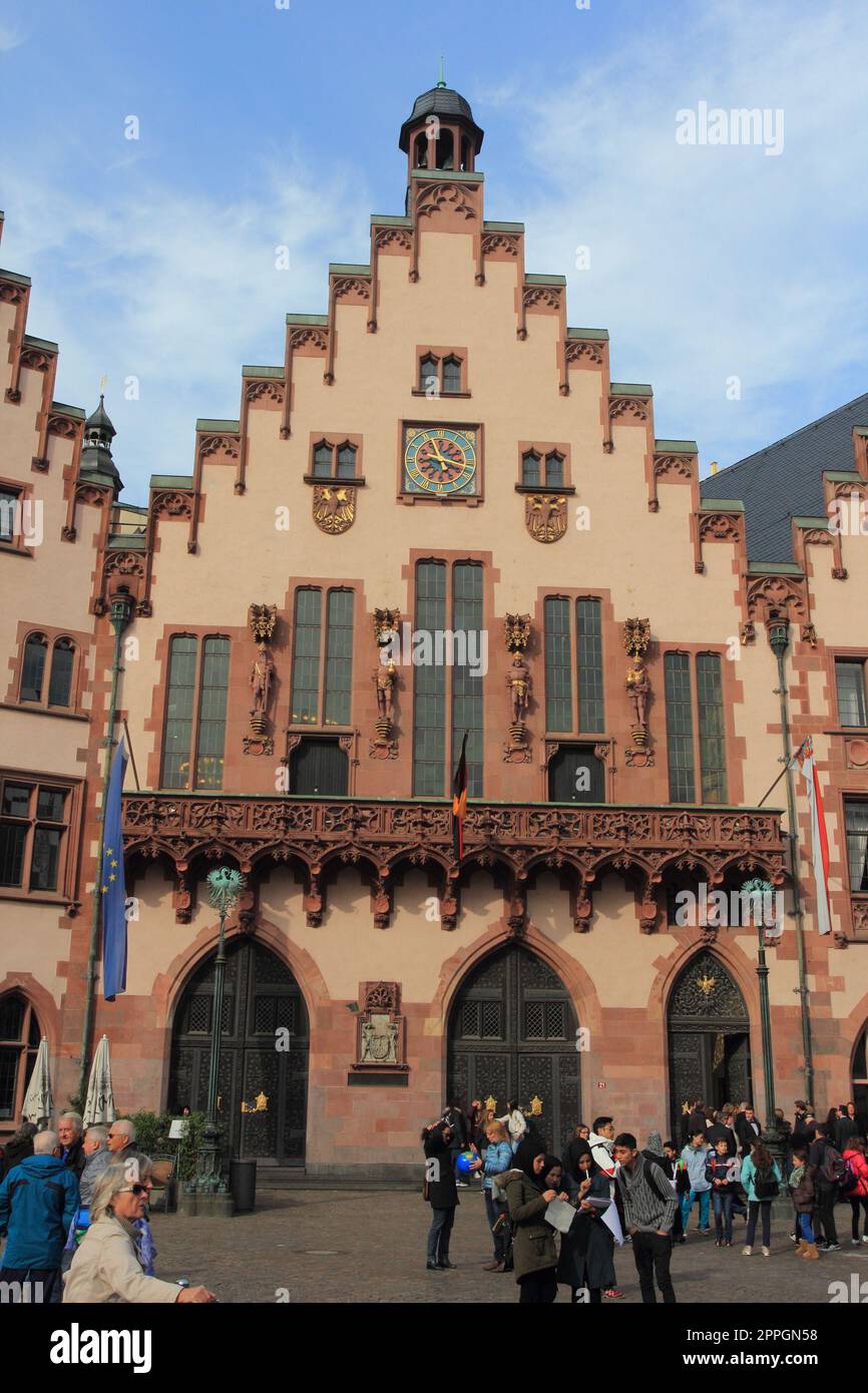 Rathaus ´roemer´ frankfurt am main hi-res stock photography and images ...