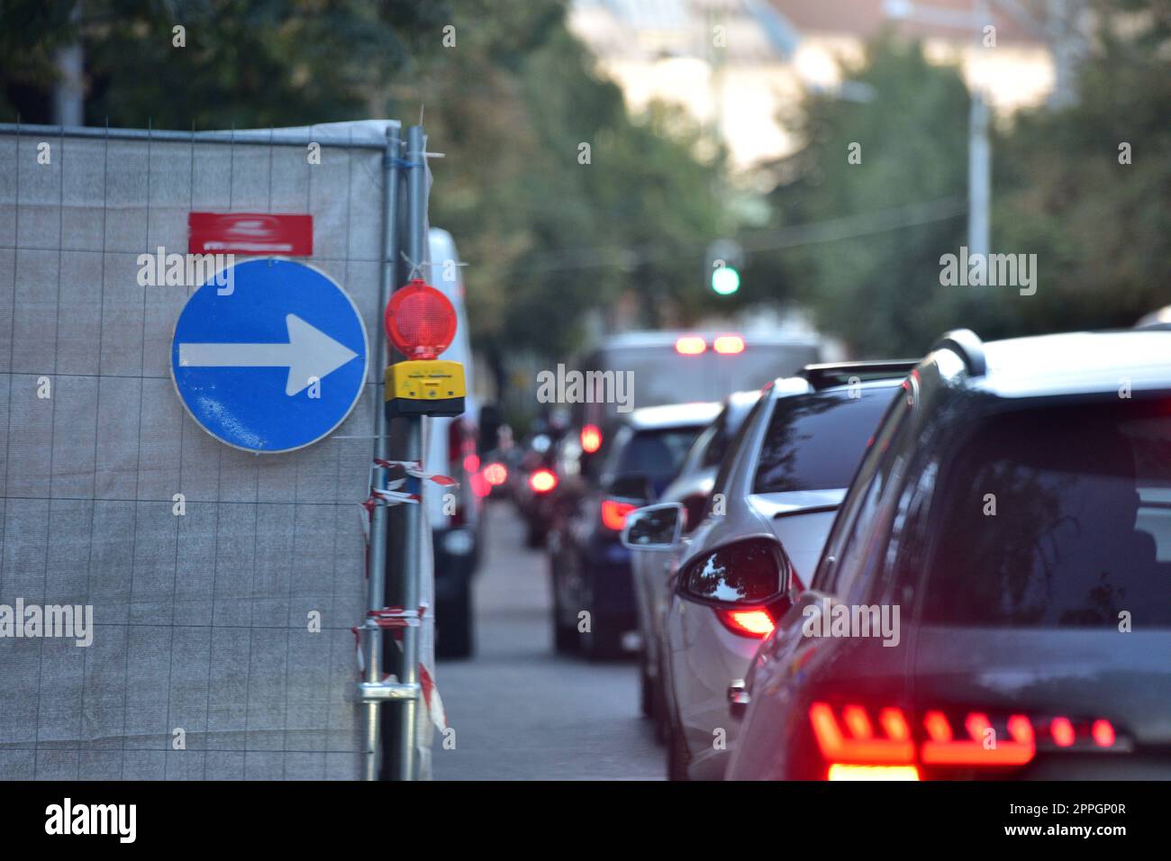Traffic jam in austria hi-res stock photography and images - Alamy