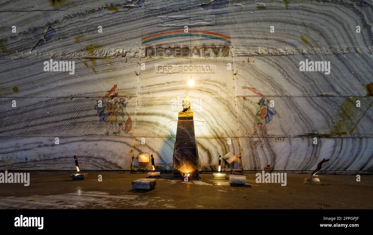The Salt Mine of Slanic Prahova in Romania Stock Photo - Alamy