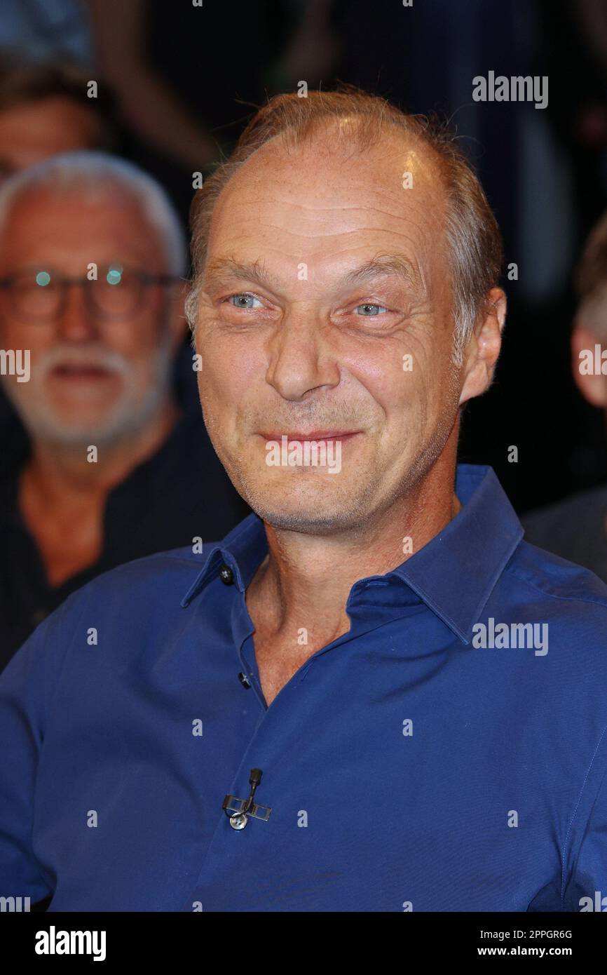 Martin Brambach,NDR Talkshow from Lokstedt,Hamburg,26.08.2022 Stock ...