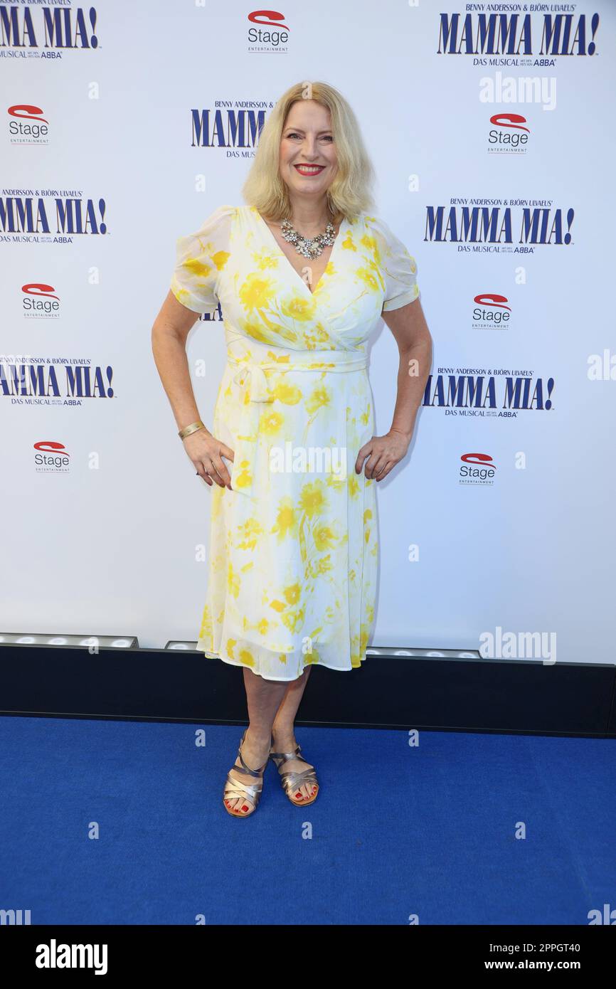Birgit Hahn,premiere of the musical Mamma Mia! at Neue Flora,Hamburg,11 ...
