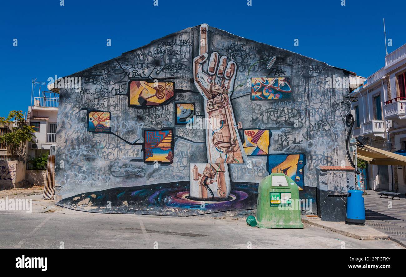Street art paphos hi-res stock photography and images - Alamy