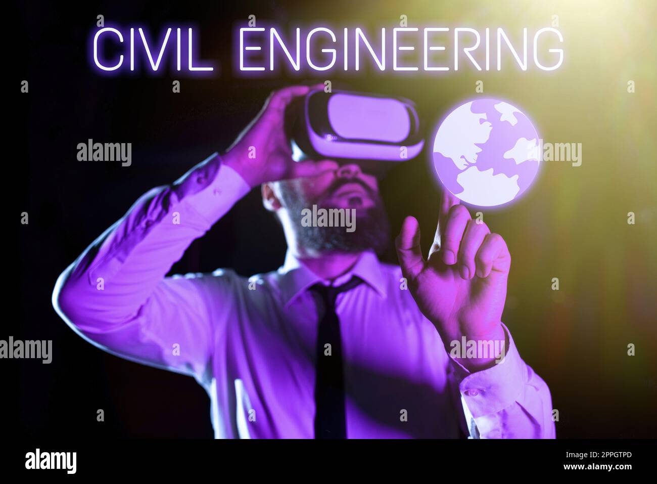 Handwriting text Civil EngineeringPlanning Design Building of roads ...