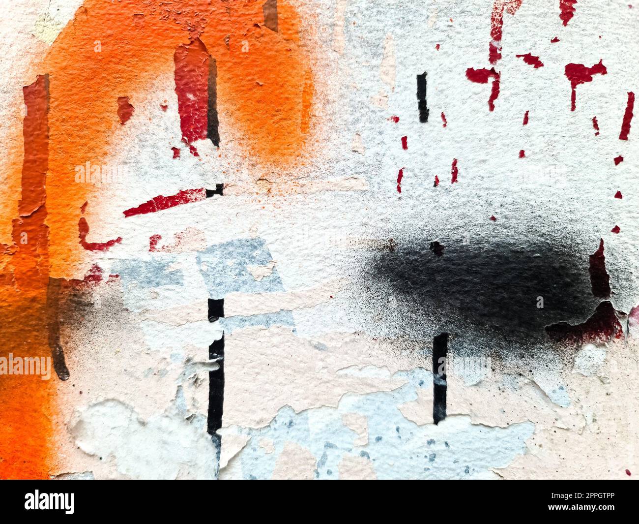 Peeling paint on concrete wall textures in high resolution Stock Photo ...