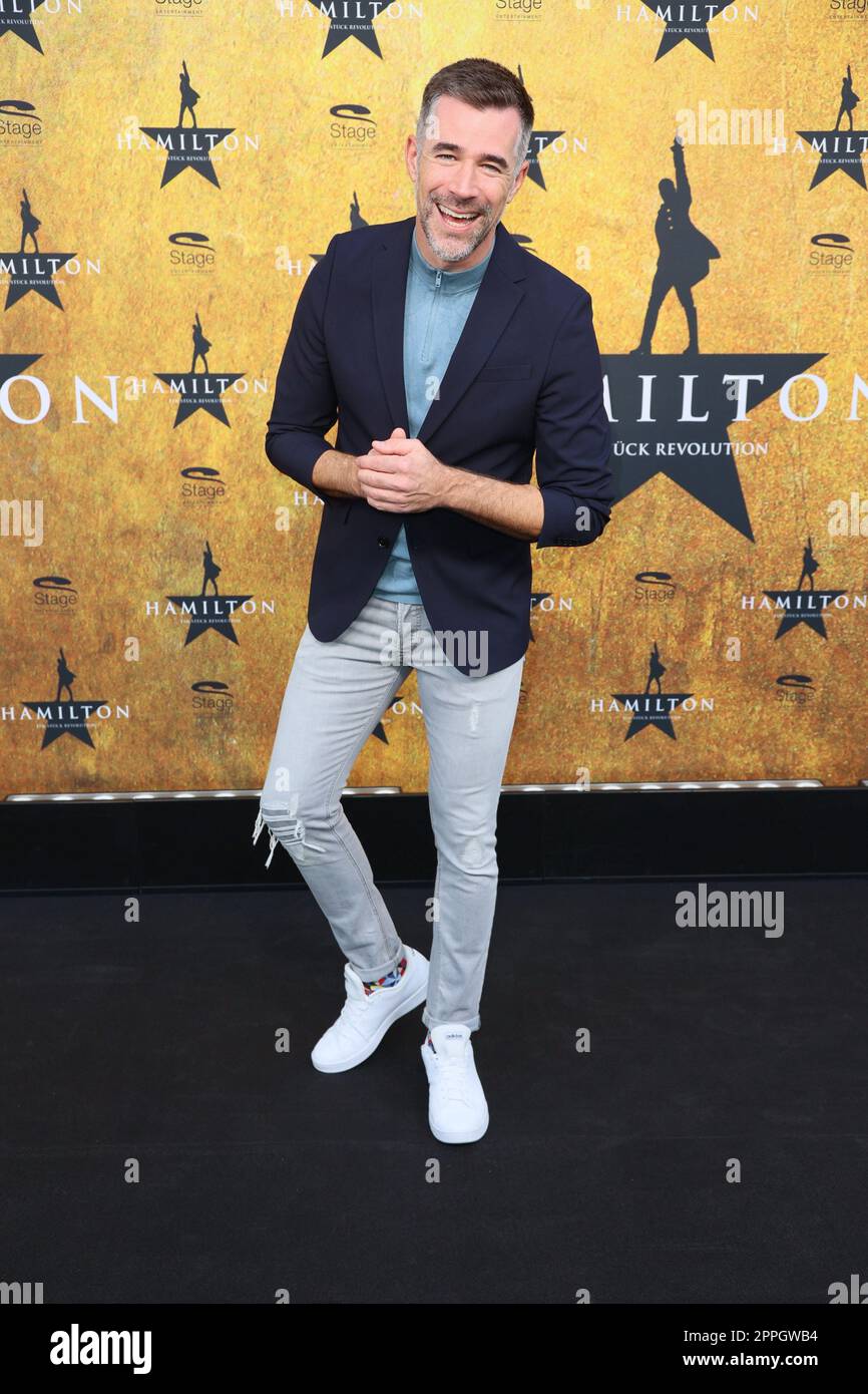 Jo Weil,Premiere of the musical Hamilton at the Operettenhaus,Hamburg ...