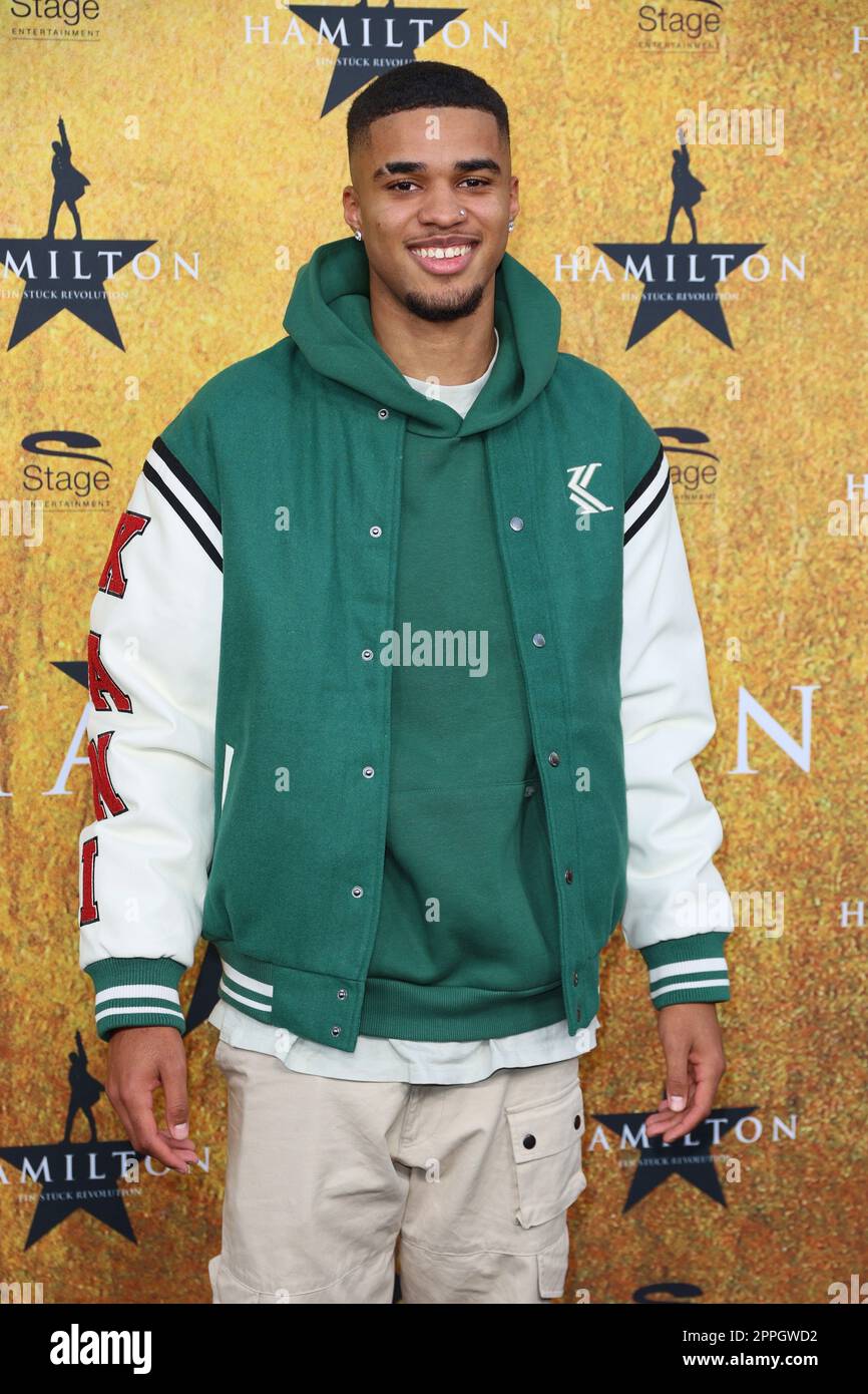 David Louie Mendy,Premiere of the musical Hamilton at the Operettenhaus ...
