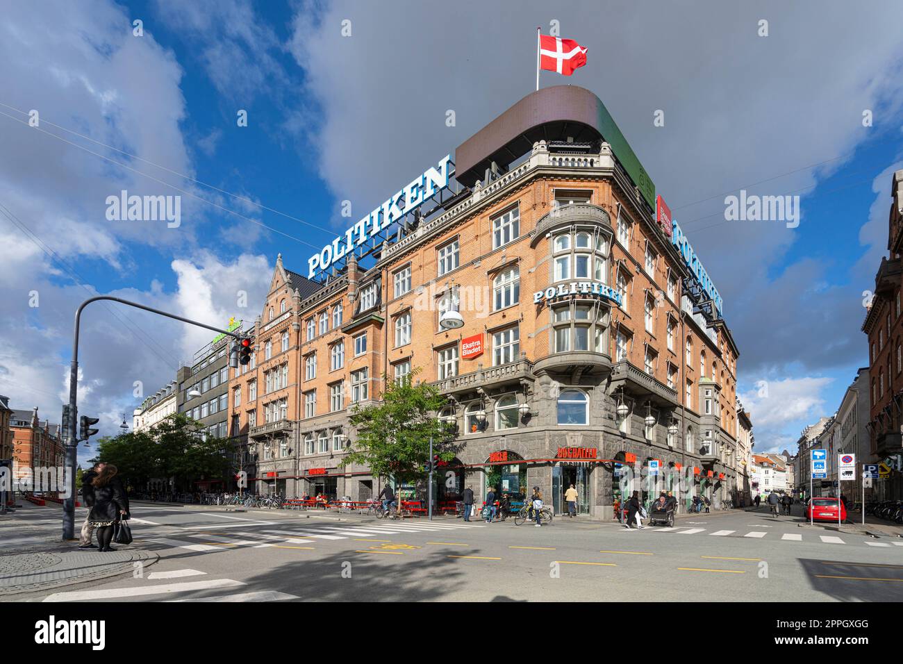 Politiken newspaper building in Copenhagen, Denmark Stock Photo - Alamy