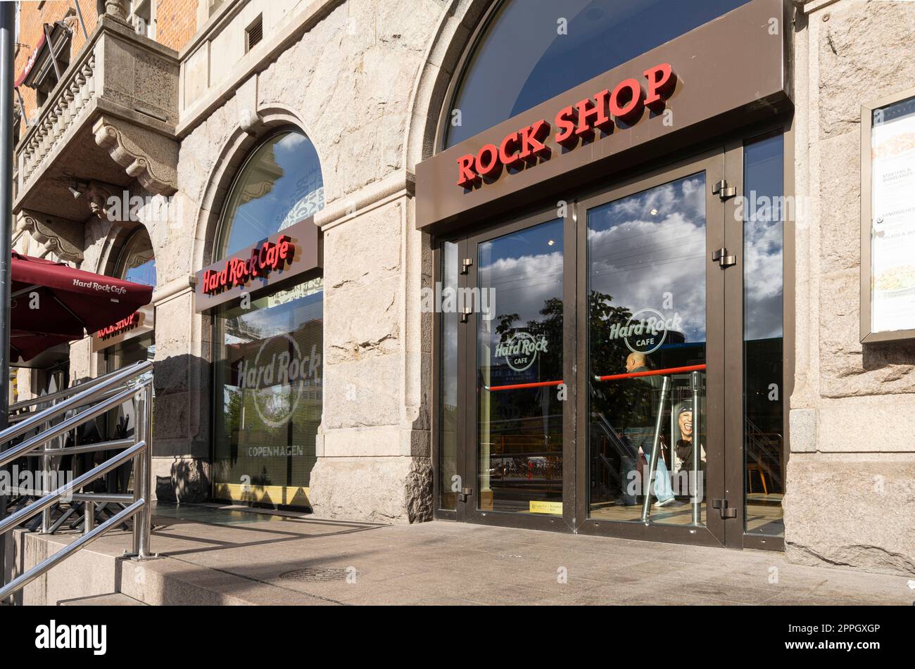 Hard rock Cafe in Copenhagen, Denmark Stock Photo - Alamy