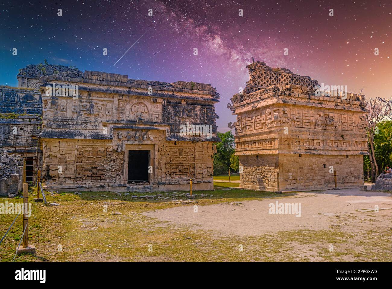 Worship Mayan churches Elaborate structures for worship to the god of ...