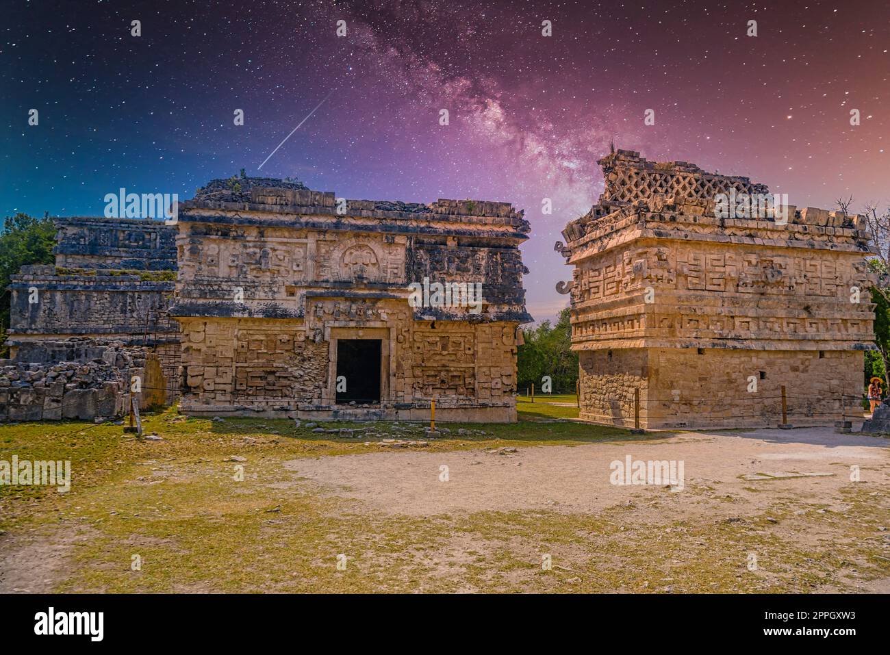 Worship Mayan churches Elaborate structures for worship to the god of ...