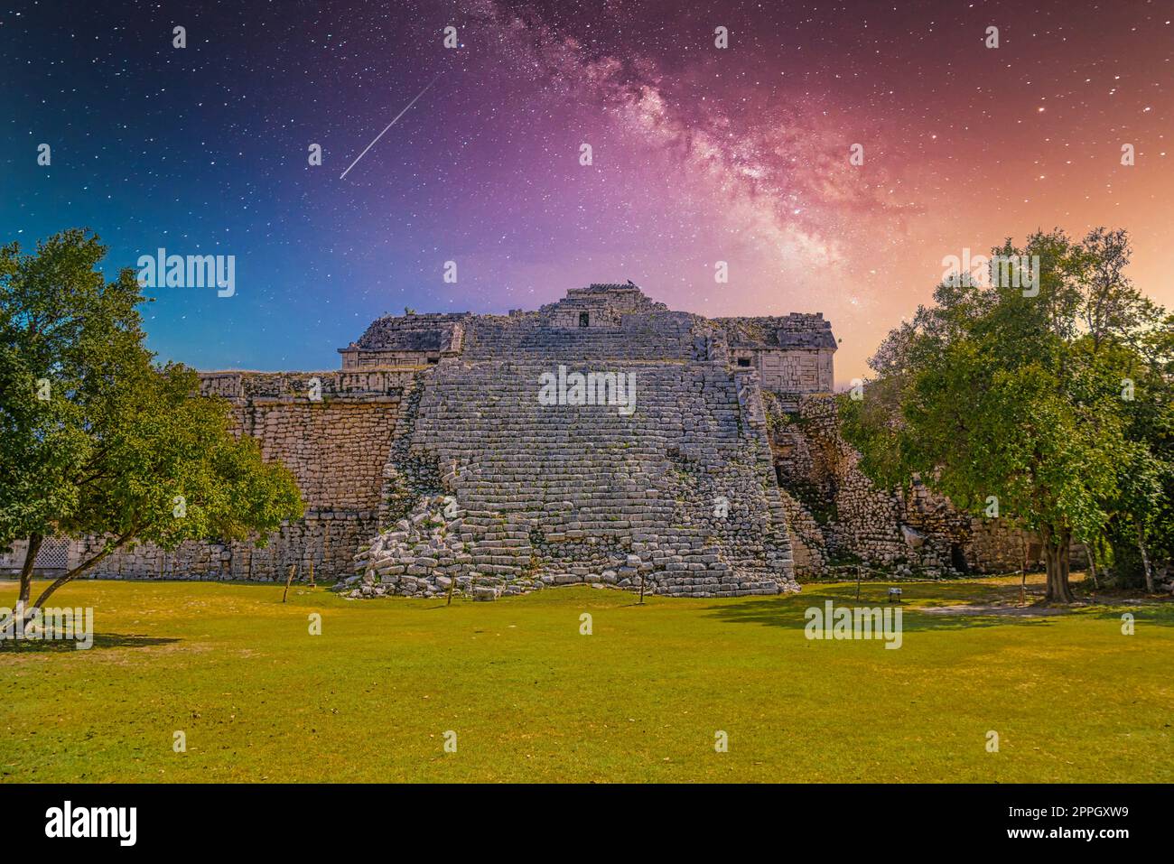 Worship Mayan churches Elaborate structures for worship to the god of ...